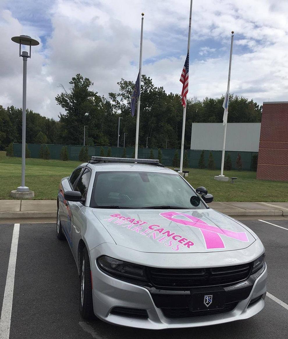 Jeffersonville police cars raise awareness for breast cancer | News ...