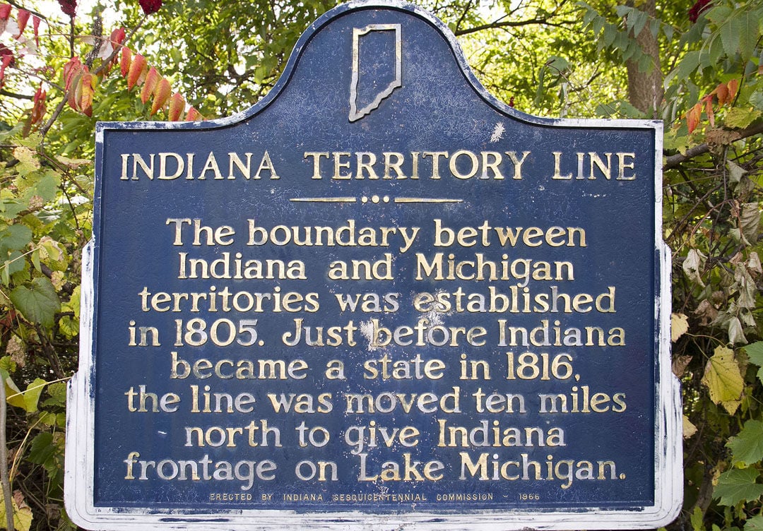 Retracing a border incites tensions between Indiana, Michigan | News ...