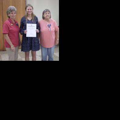 Hoosier Girls State delegate thanks Floyds Knobs sponsors | News ...