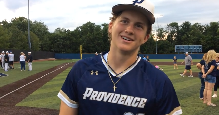 Providence's Gavin Jackson talks about the Pioneers' 4-0 win over ...
