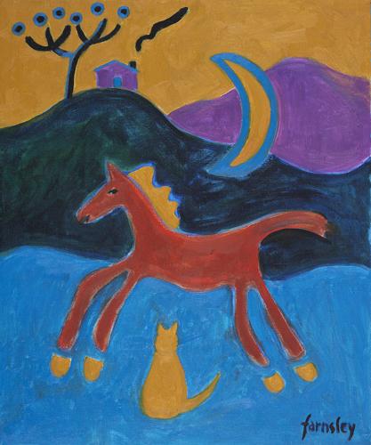 Over the Moon: The Eclectic Art of Ann Farnsley opens Nov. 3 in New ...