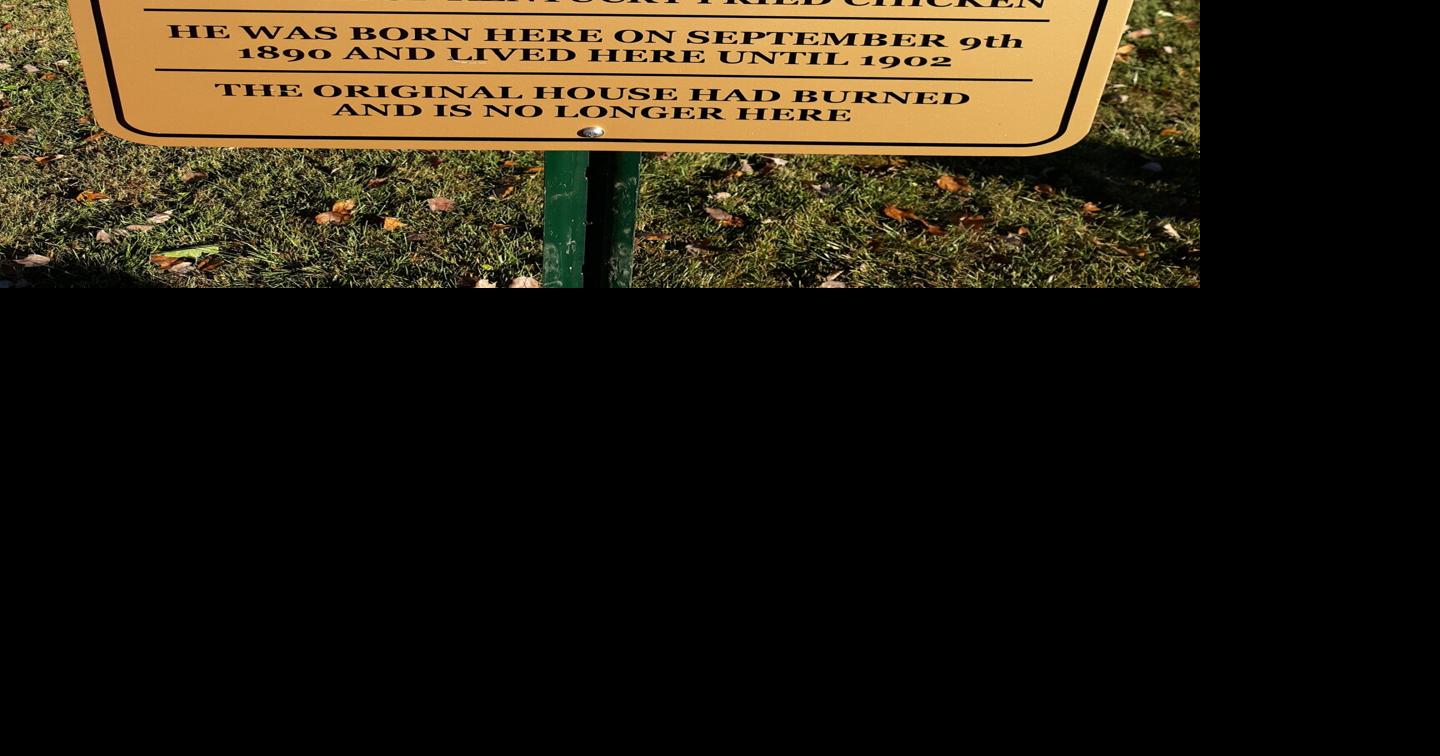 Kentucky Fried beginnings: Marker recognizes Colonel Sanders' Southern ...