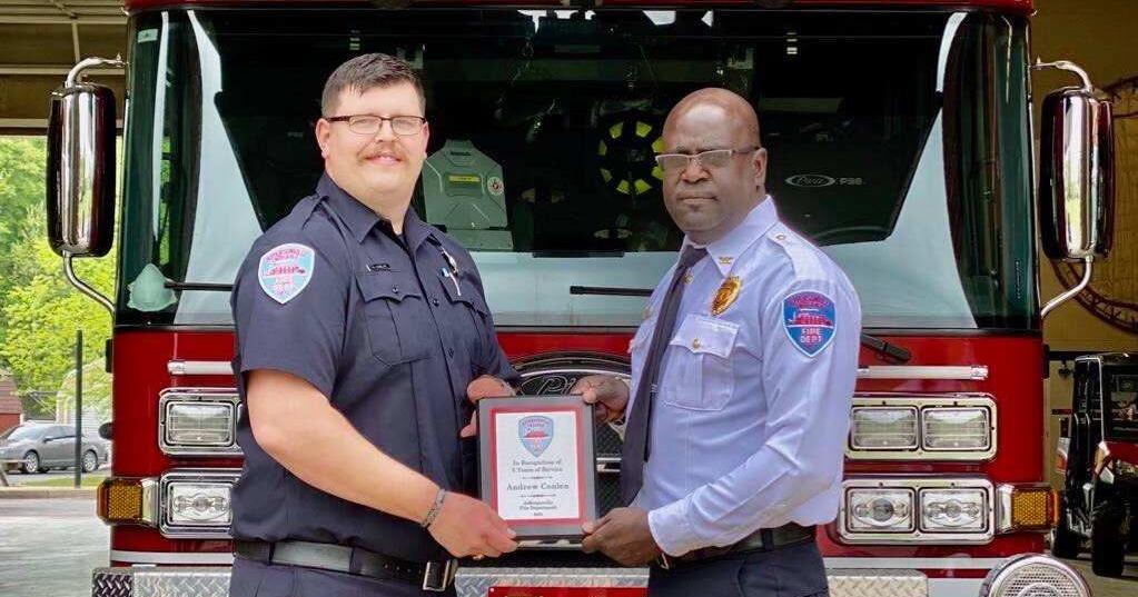 Jeffersonville firefighter named Indiana Firefighter of the Year ...