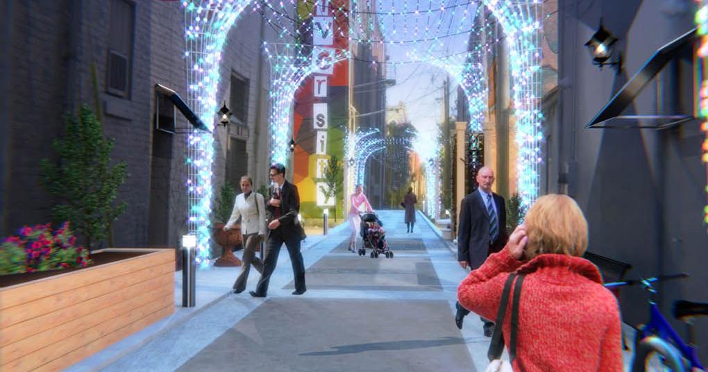 Work begins on transforming New Albany alley | News | newsandtribune.com