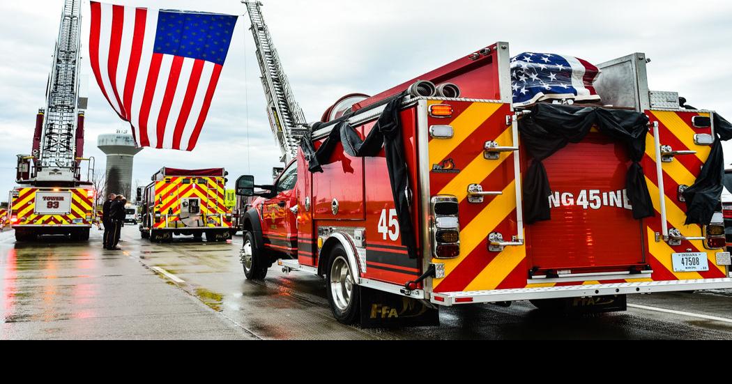 PHOTOS: Funeral procession for Utica fire chief Leon Noel | Multimedia ...