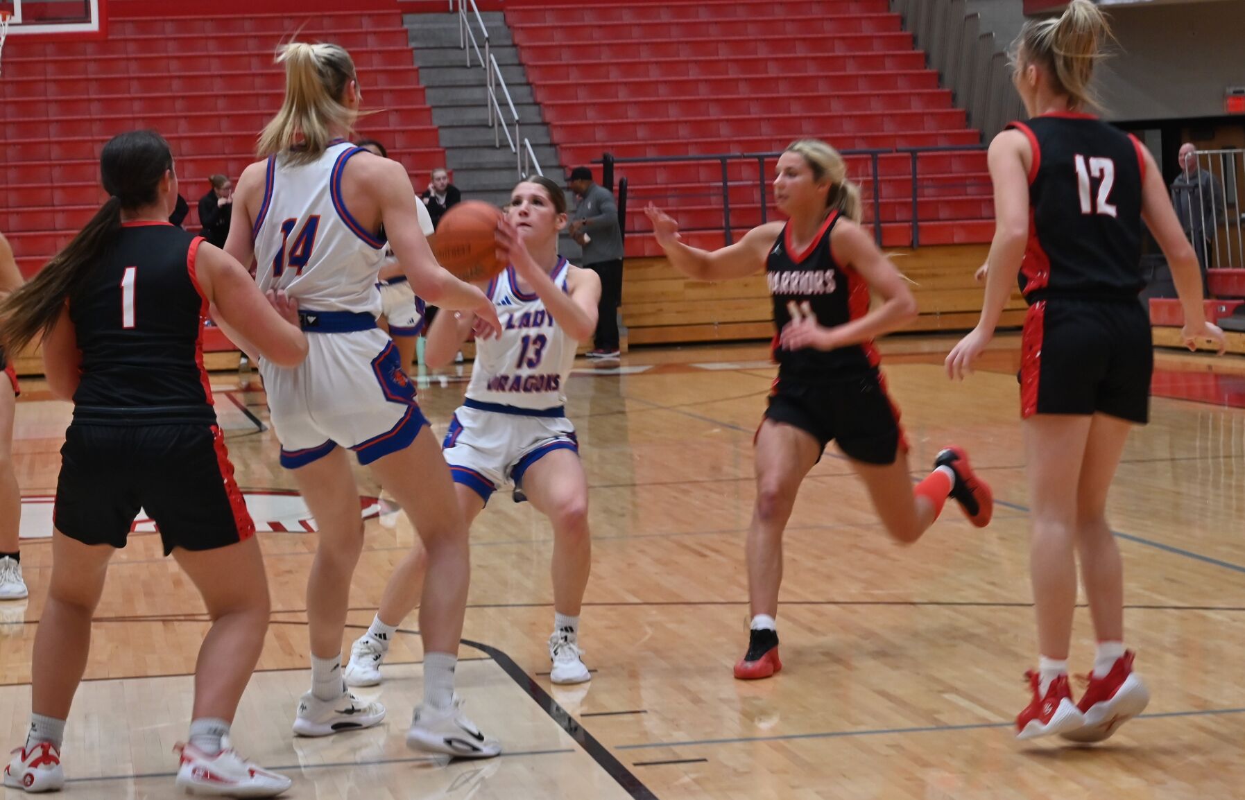 Silver Creek Emily Robison jumper against North Knox | Sports ...