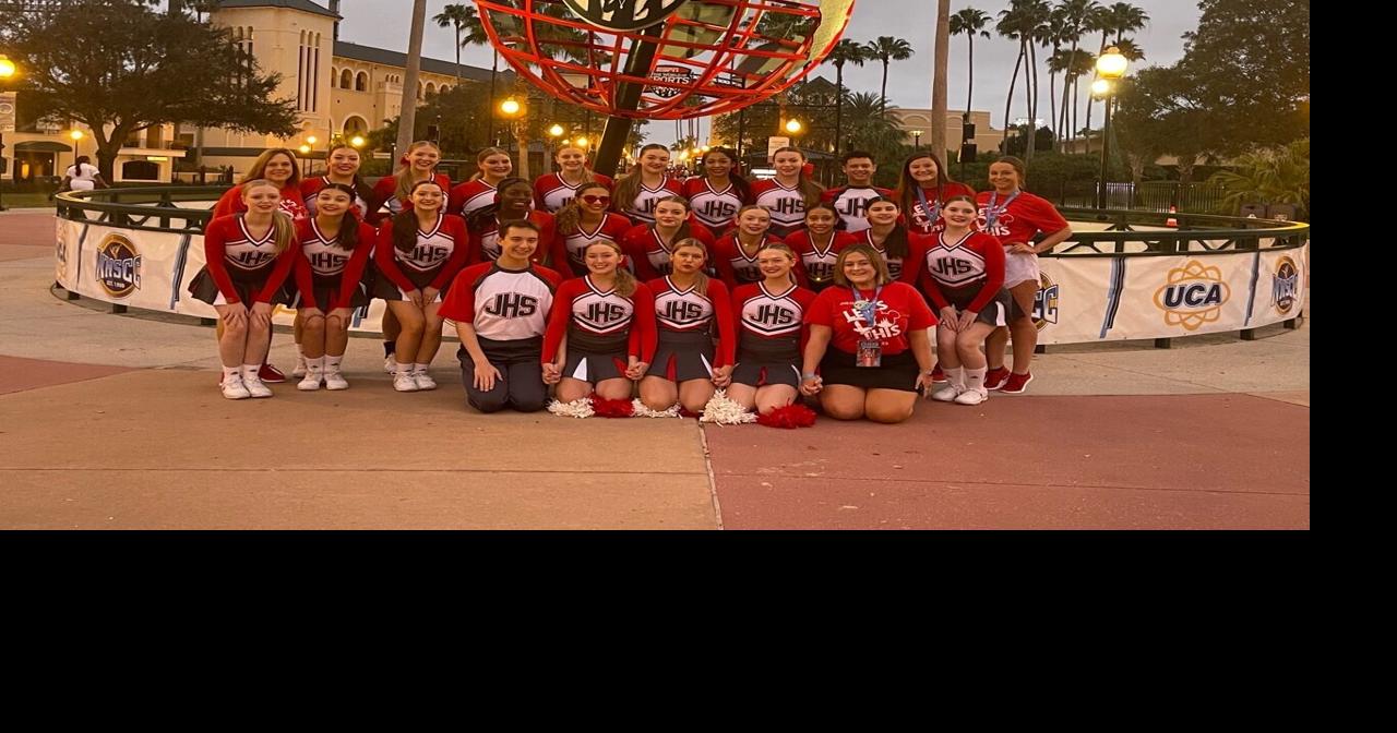 Jeff High Cheerleaders attend National Cheerleading event, thank donors ...