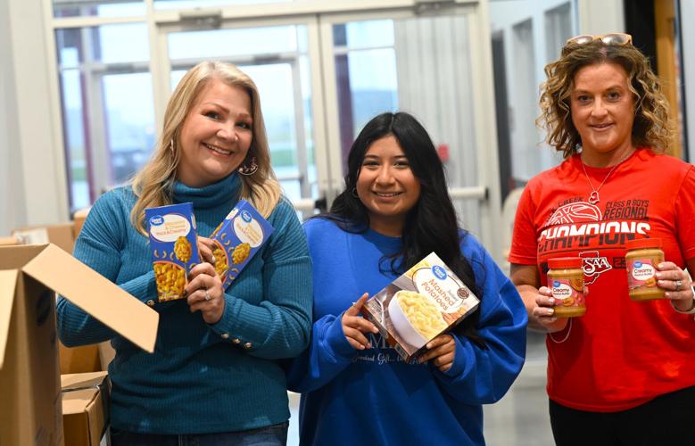 Food donations pour in from Rock Creek students ahead of Thanksgiving ...