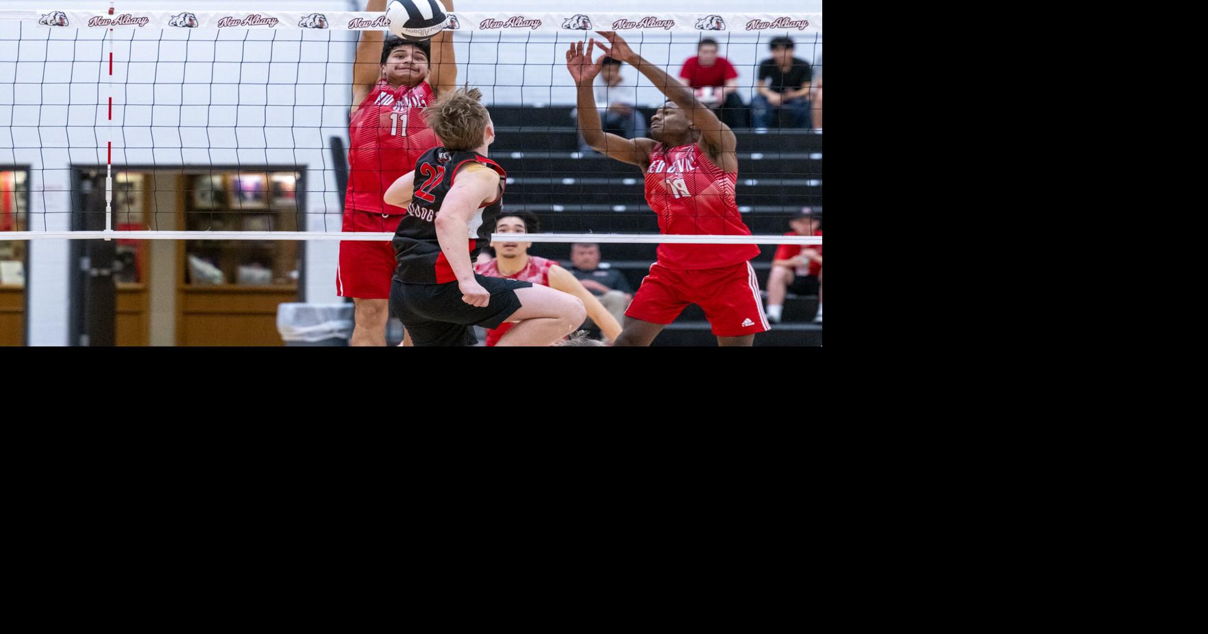 BOYS' VOLLEYBALL ROUNDUP: Red Devils roll into semis; Cubs outlast ...