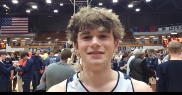 Providence senior Tyler Simmons talks about the Pioneers’ semistate win ...