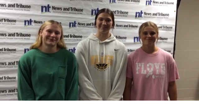 Floyd Central's Ava Hausz, Elise Coleman & Samara Miller talk about the ...
