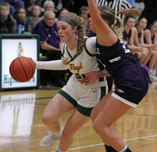 GIRLS' BASKETBALL: No. 2 Eagles eke out win over Floyd | Sports ...