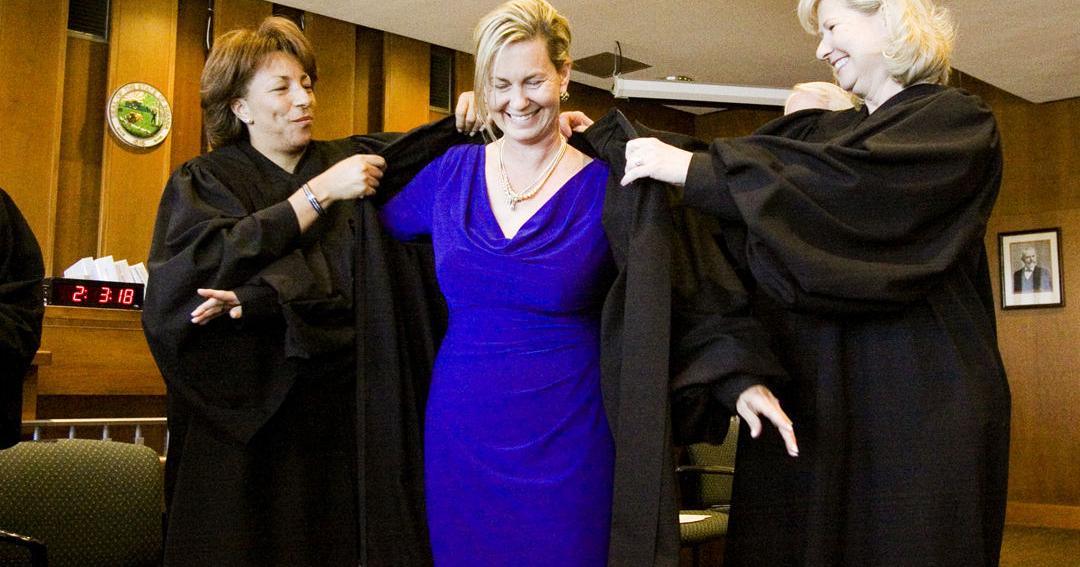 ON THE BENCH: Julie Fessel Flanigan officially sworn in as magistrate ...