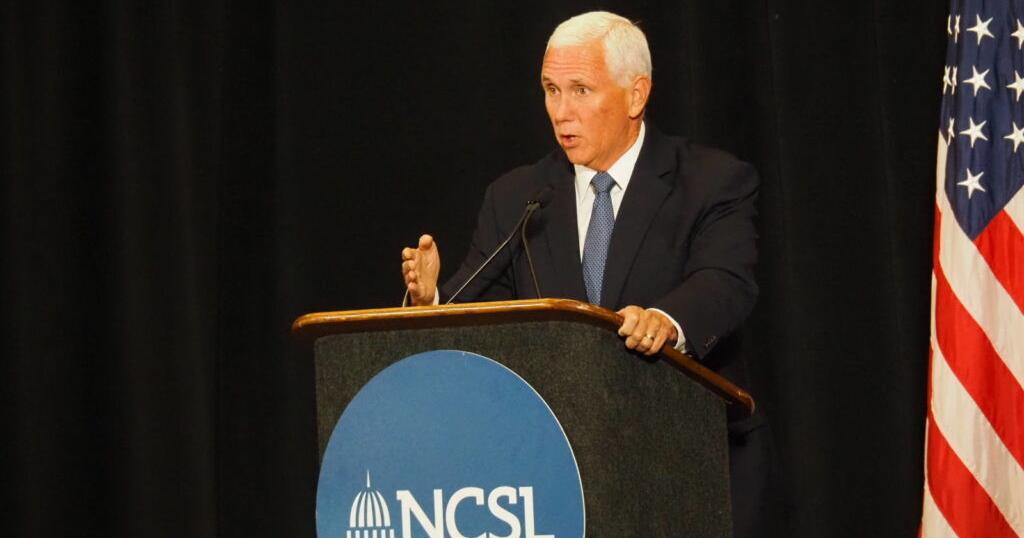 Pence emerges as one of the few Republicans willing to challenge Trump ...