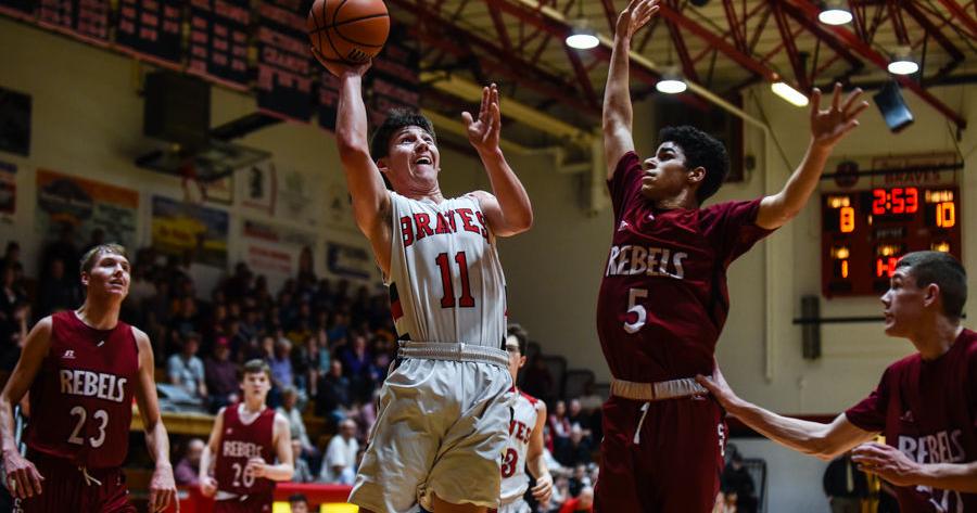 BOYS' BASKETBALL: Warriors, Braves survive and advance at Borden ...