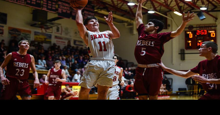 BOYS' BASKETBALL: Warriors, Braves survive and advance at Borden ...