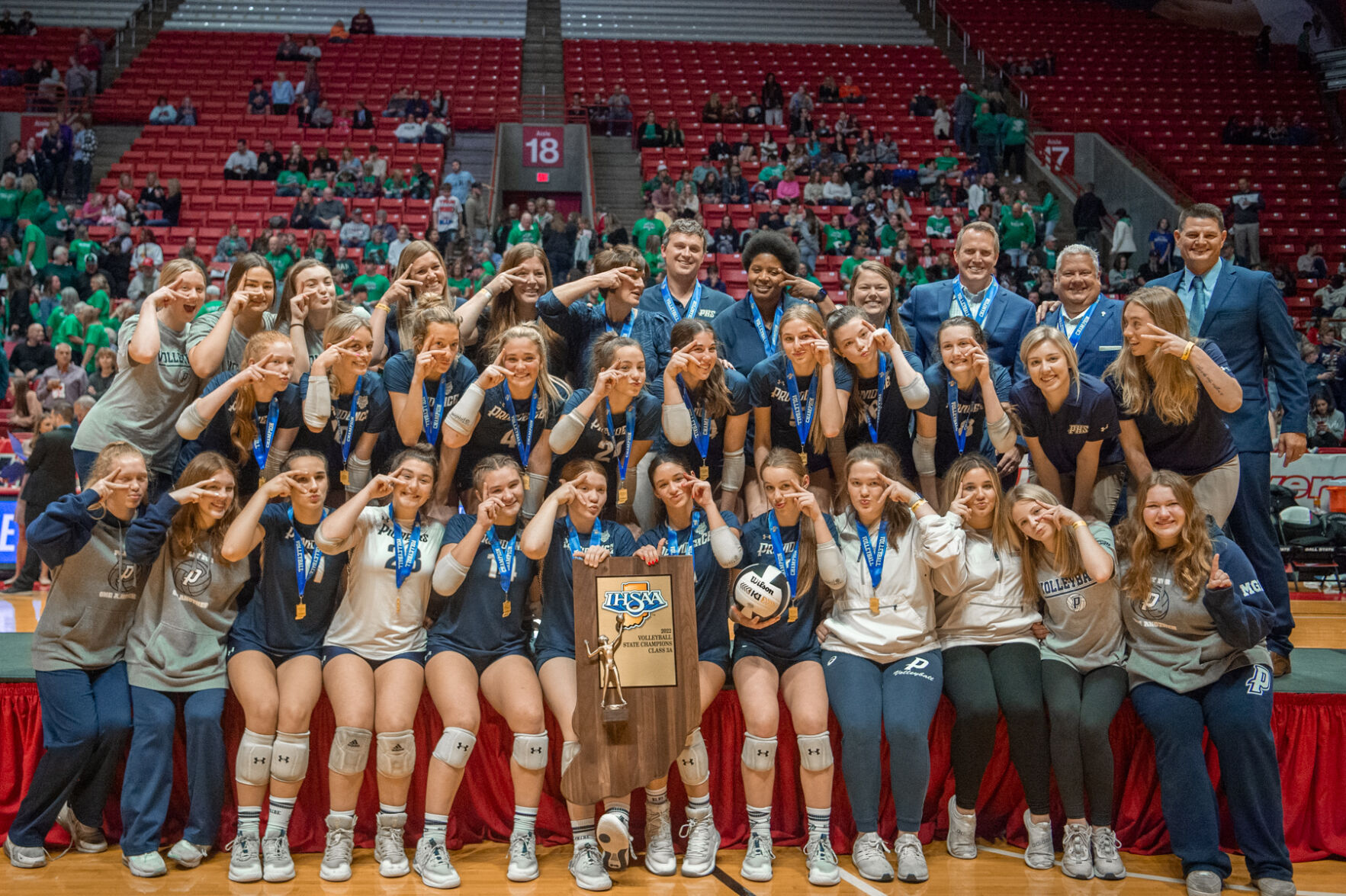 HIGH SCHOOL VOLLEYBALL: Pioneers claim 4th state title | Sports ...