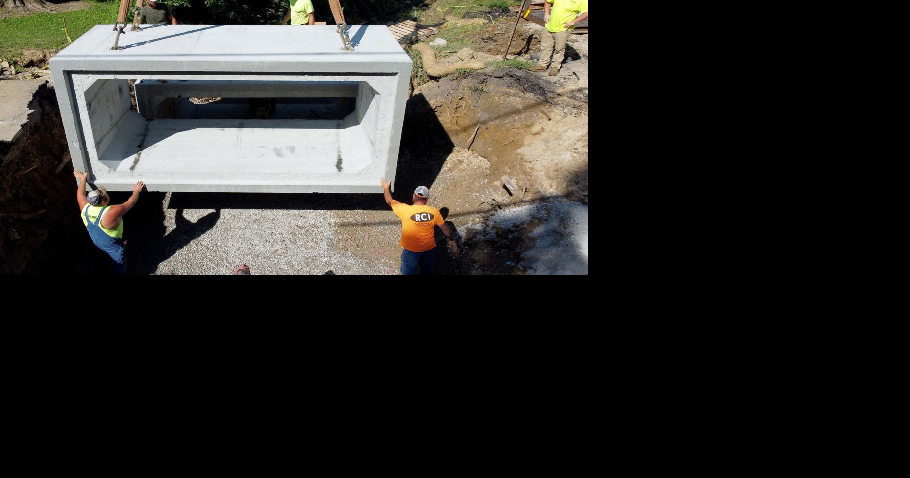 Culvert being replaced on Monroe Street in Charlestown | News ...