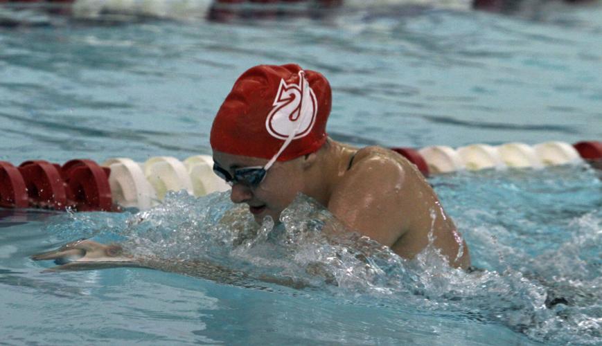 GIRLS' SWIMMING: Flora fights through fibromyalgia for her team ...