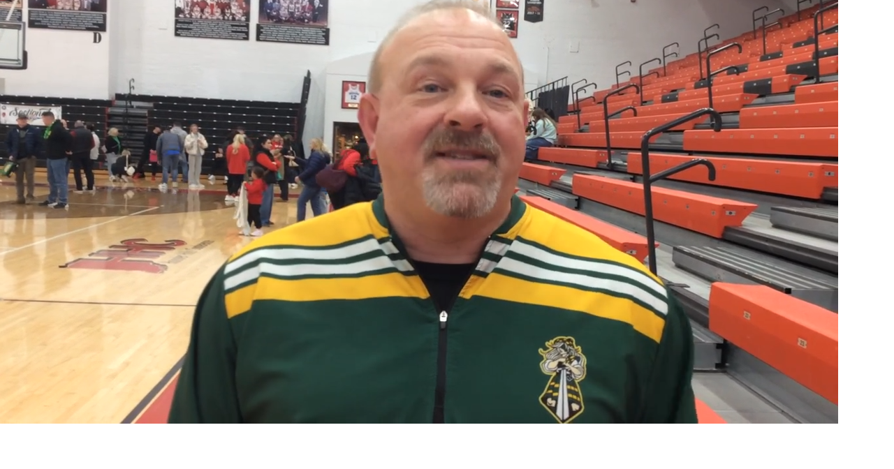 Floyd Central girls' basketball coach Jerry Hickey talks about winning ...