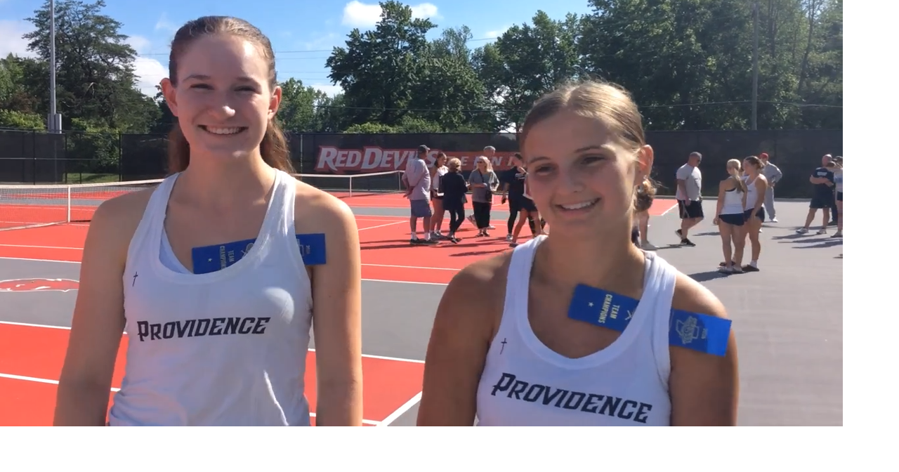 Providence tennis players Claire Clemmer-Becht & Addy Wilkinson talk ...