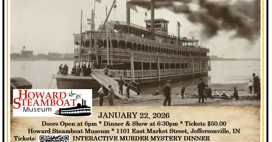 Murder Mystery dinner to be at Howard Steamboat Museum Carriage House ...