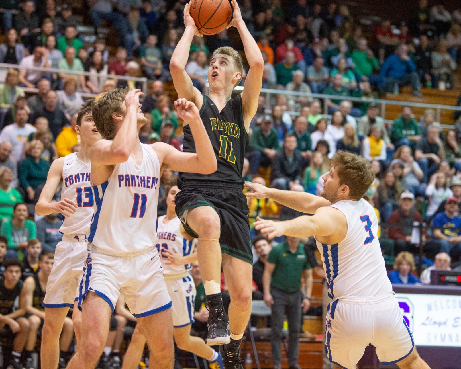 BOYS' BASKETBALL: Heidbreder leads the way for Floyd Central | Sports ...