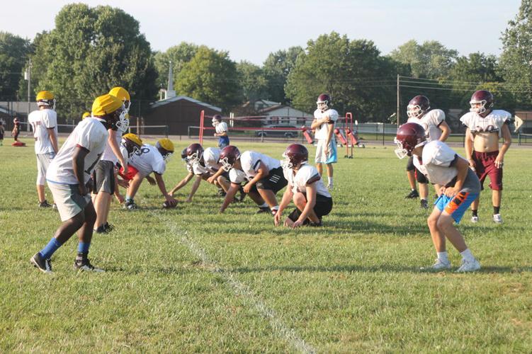 Watseka Community High School Warriors football practice | Iroquois ...