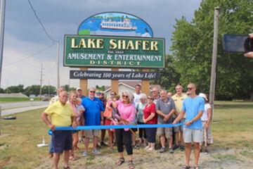Ribbon cutting celebrates new Lake Shafer sign | News | newsbug.info