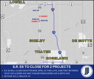 Bridge work to close portion of State Road 55 | News | newsbug.info
