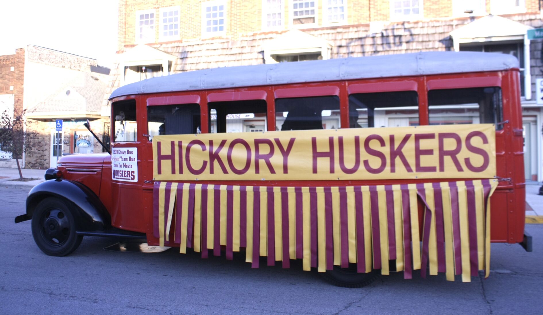 Monticello Got Its Own ‘Hoosiers’ Moment with the Hoosiers Fan Bus ...
