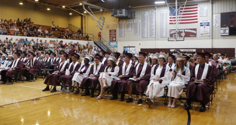 Watseka Community High School conducts May 25, 2018 graduation ceremony ...
