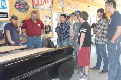 WCHS students get look at truck build | Iroquois County's Times ...