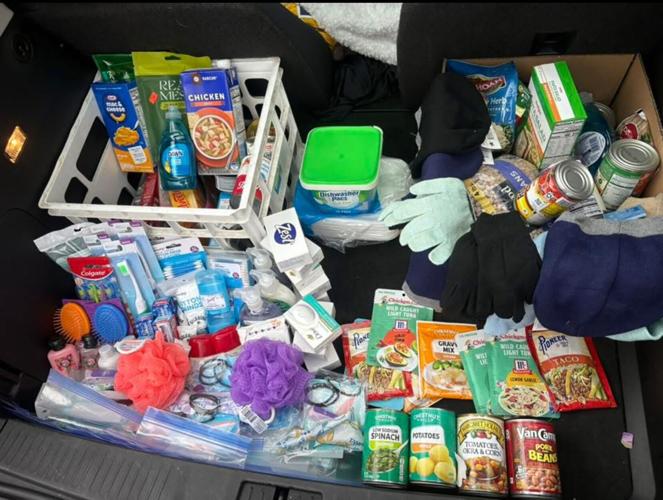 JC queen court helps fill Blessing Boxes in DeMotte | News | newsbug.info