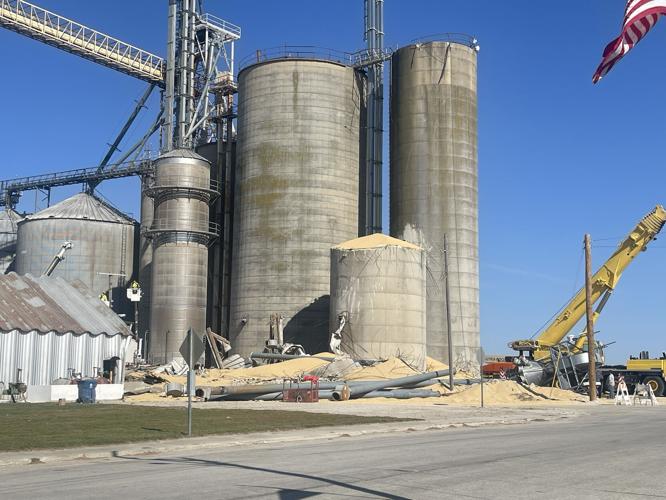 No one injured in grain silo collapse in Martinton Oct. 15 | News ...