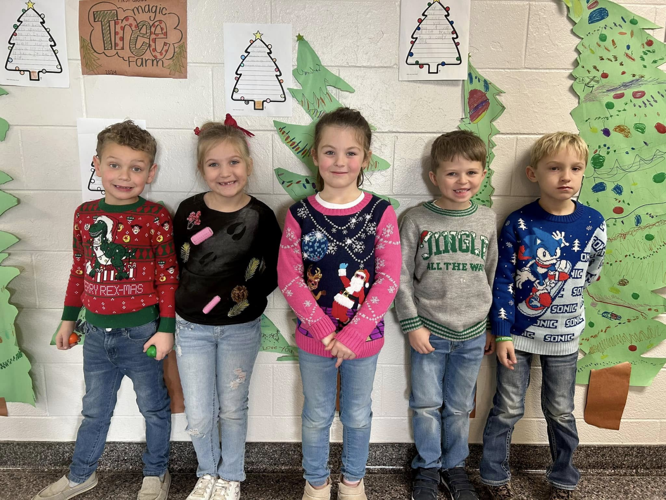 Warren Central Elementary students wear 'ugly sweaters' for Christmas Dress Up Week | News ...