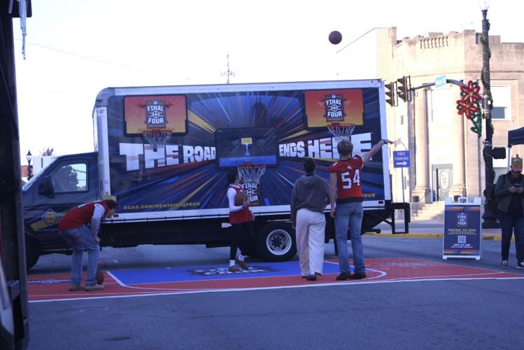 Snapshots from Downtown Monticello's Hoosiers Jam Fan Bus Stop ...