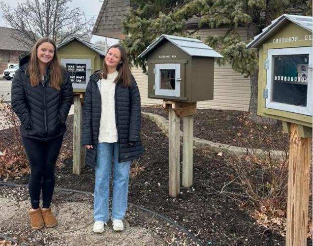 JC queen court helps fill Blessing Boxes in DeMotte | News | newsbug.info
