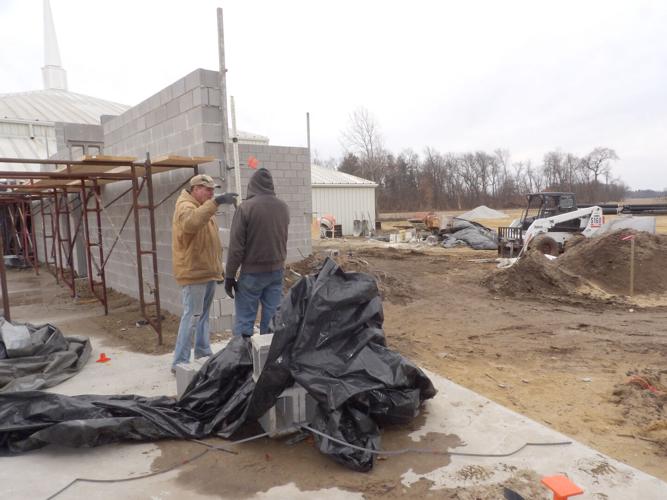 Under the dome: Recreational facility is under construction at The ...