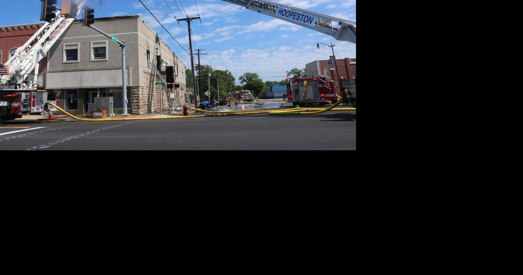 Seven people, two businesses displaced by downtown Watseka fire | News ...