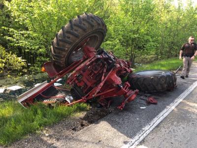 Farm tractor slammed by semi on 41 | News | newsbug.info