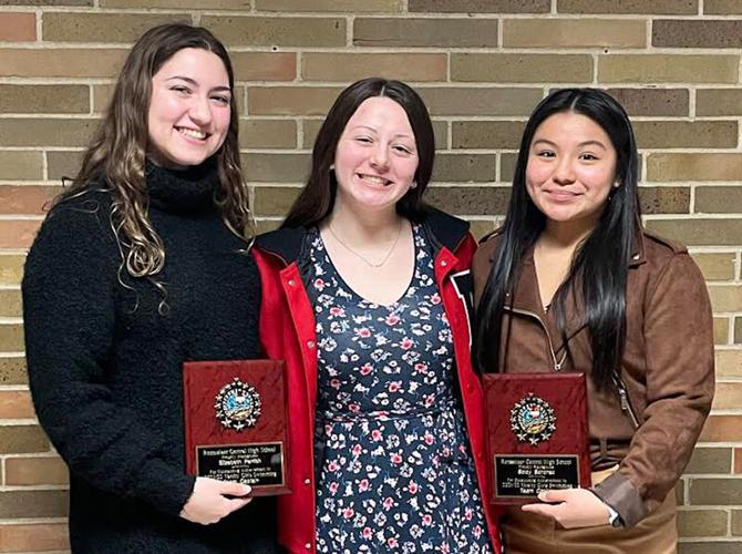 RCHS girls' swimmers presented special awards | Sports | newsbug.info