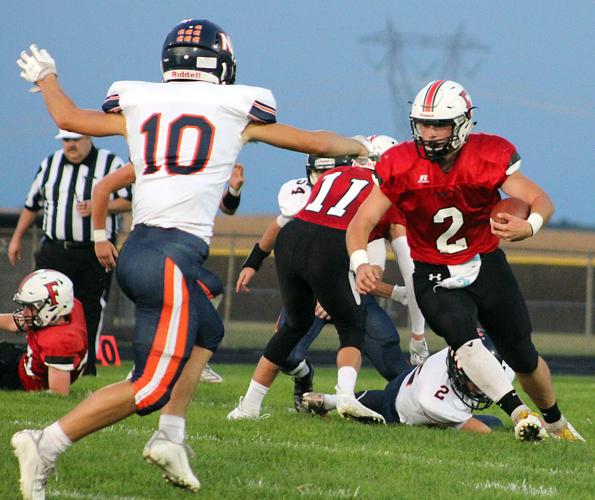 SNAPSHOTS: Frontier Falcons football vs North Newton | Photos | newsbug ...