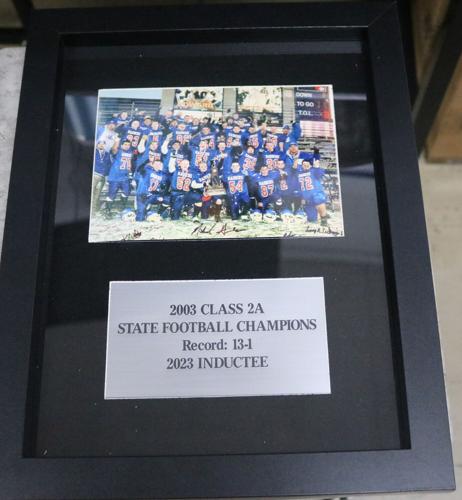 Iroquois West's 2003 state championship football team newest Wall of ...