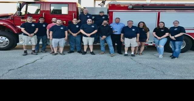 Sheldon Fire Department honors former member firefighter | News ...