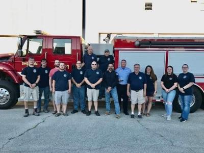 Sheldon Fire Department honors former member firefighter | News ...