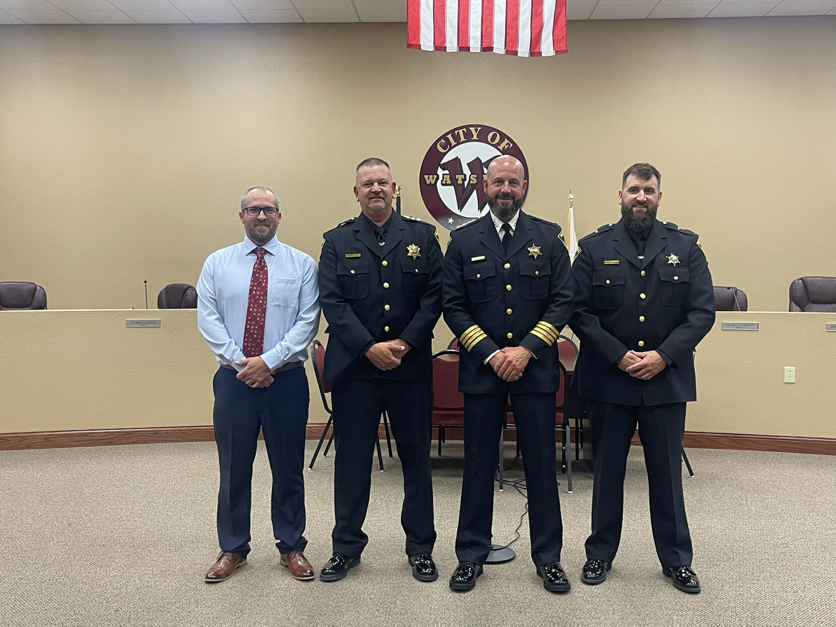 Deputy chief named, two promotions made for Watseka Police Department ...
