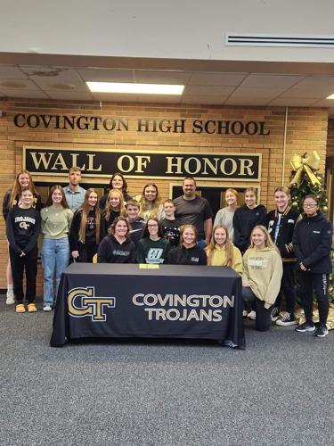 Covington's Lynch signs letter of intent to play soccer at Huntington ...