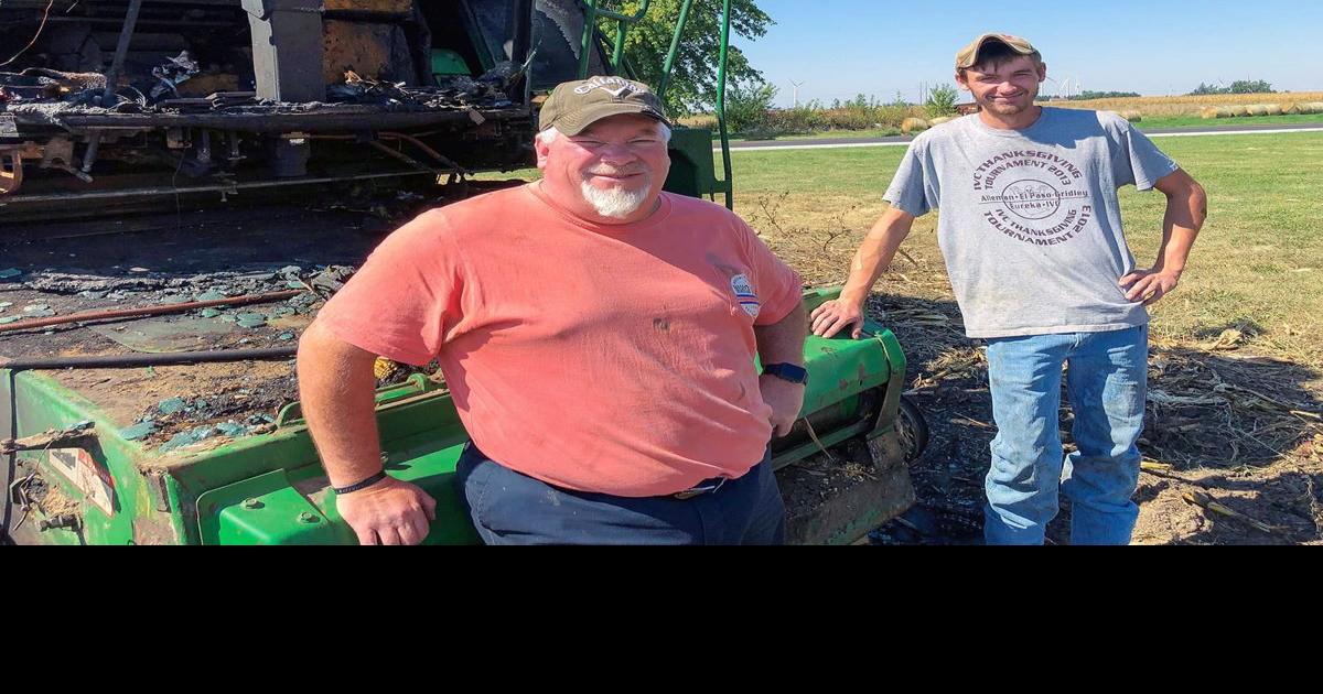 Combine fire puts things in whole new light | Agriculture | newsbug.info