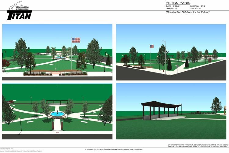 Filson Park design to tie in with RenArtWlk, downtown plans | News ...